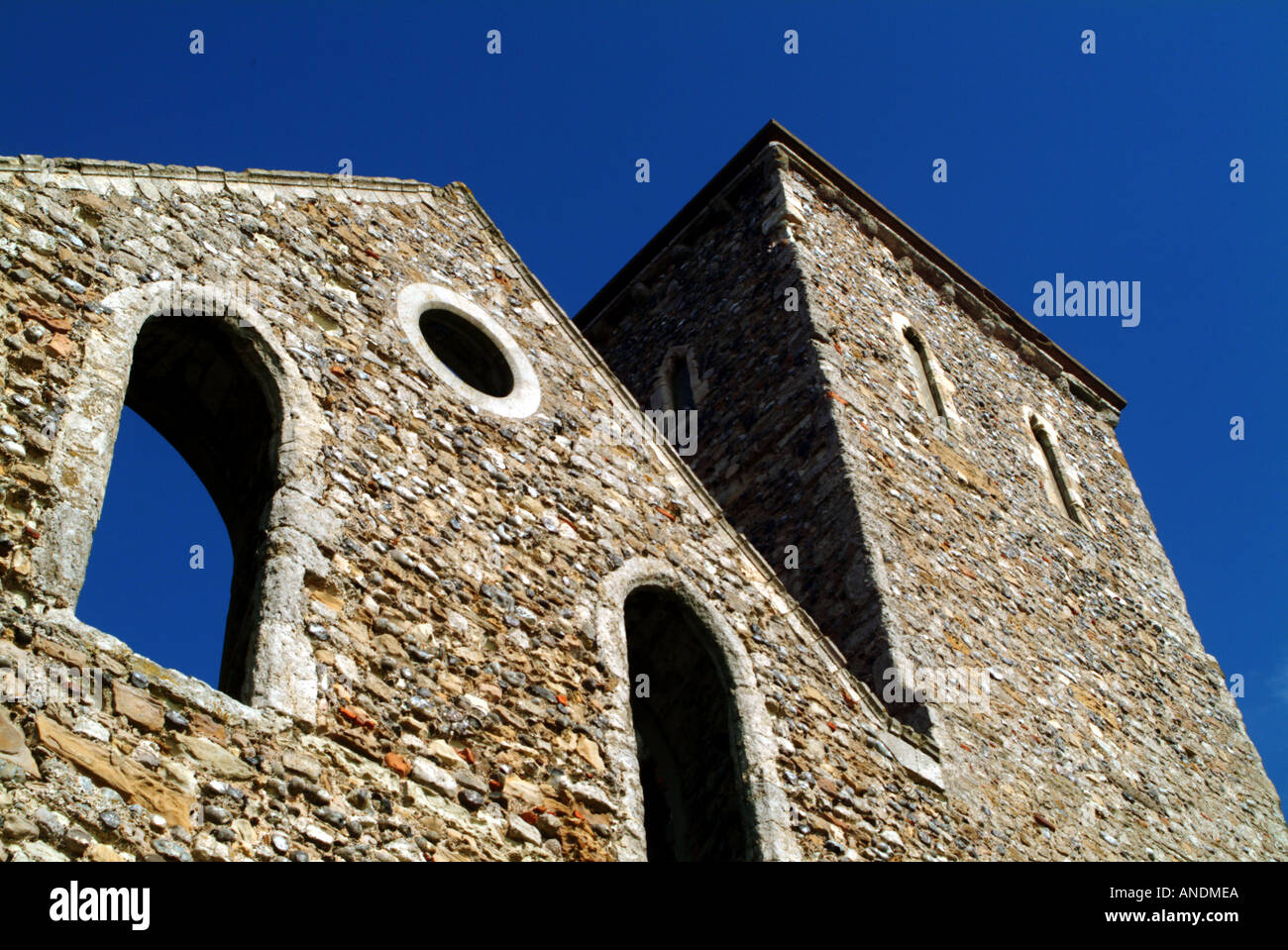 Reculver towers historic roman ruin kent hi-res stock photography and ...