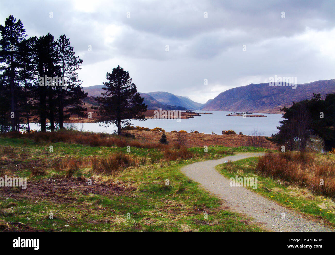 Glenveagh national park hiking hi-res stock photography and images - Alamy