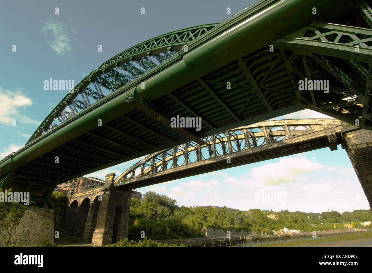 Wearmouth Bridge Sunderland UK Stock Photo - Alamy