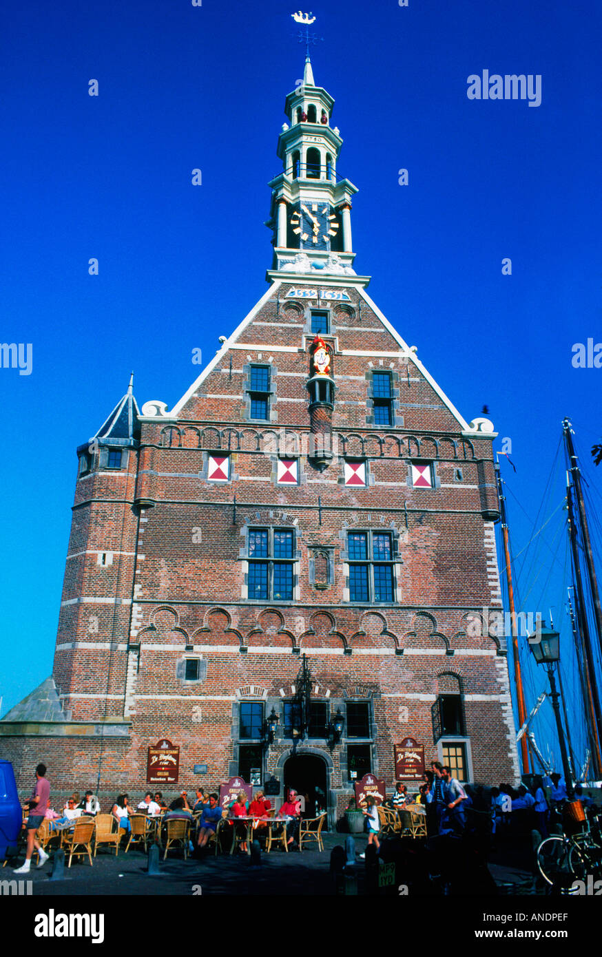 Hoorn Harbour area architect architecture monument dutch Holland ...