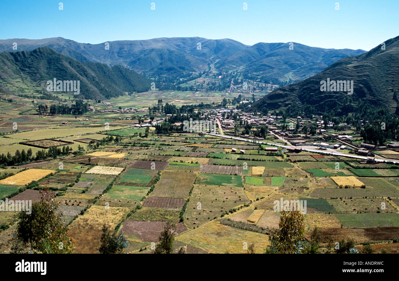 Overlooking Corao, near Cusco, Peru Stock Photo - Alamy