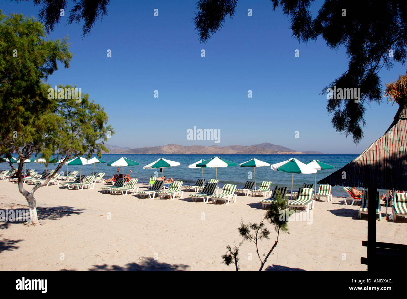 greece dodecanese kos the beach at tingaki Stock Photo - Alamy