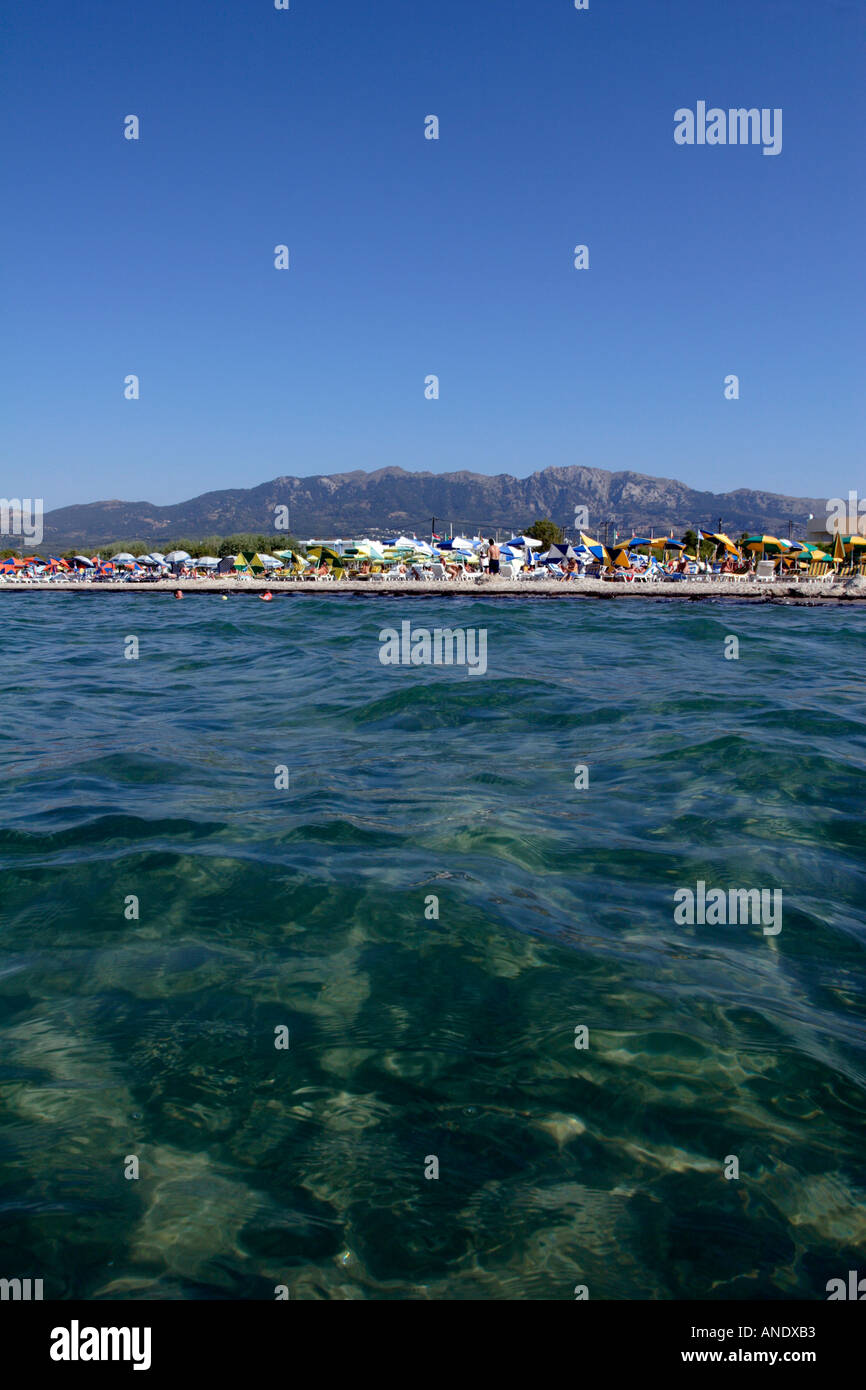 greece dodecanese kos the beach at tingaki Stock Photo - Alamy