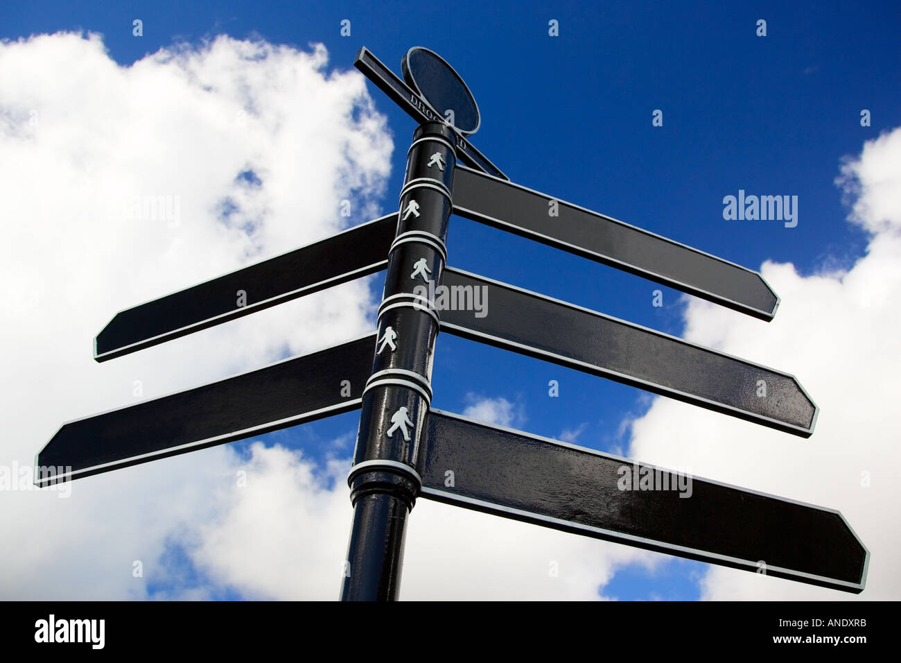 Signpost pointing in many directions hi-res stock photography and ...