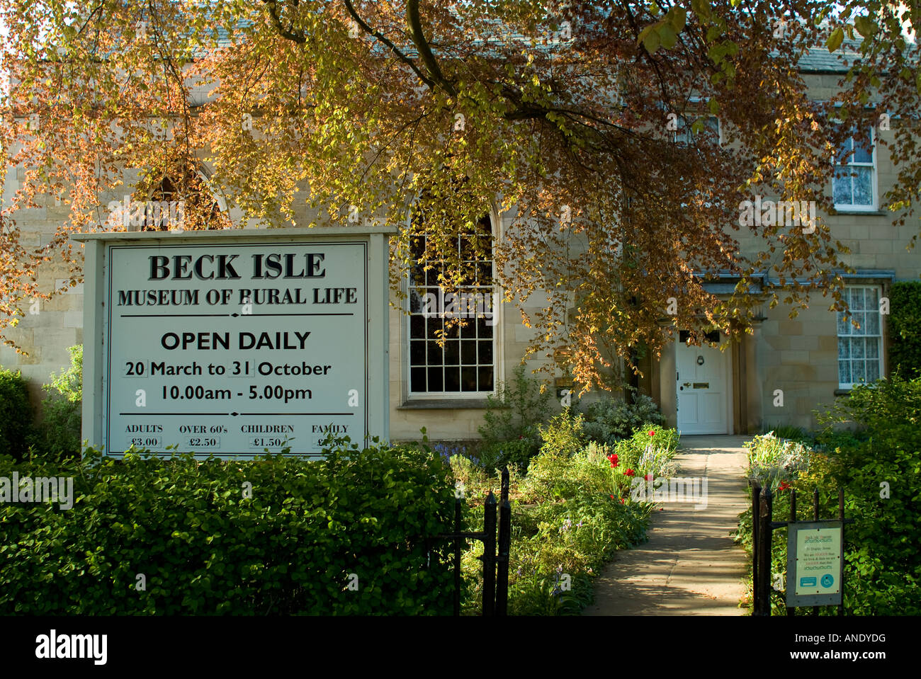 Beck Isle Museum Pickering North Yorkshire Stock Photo - Alamy