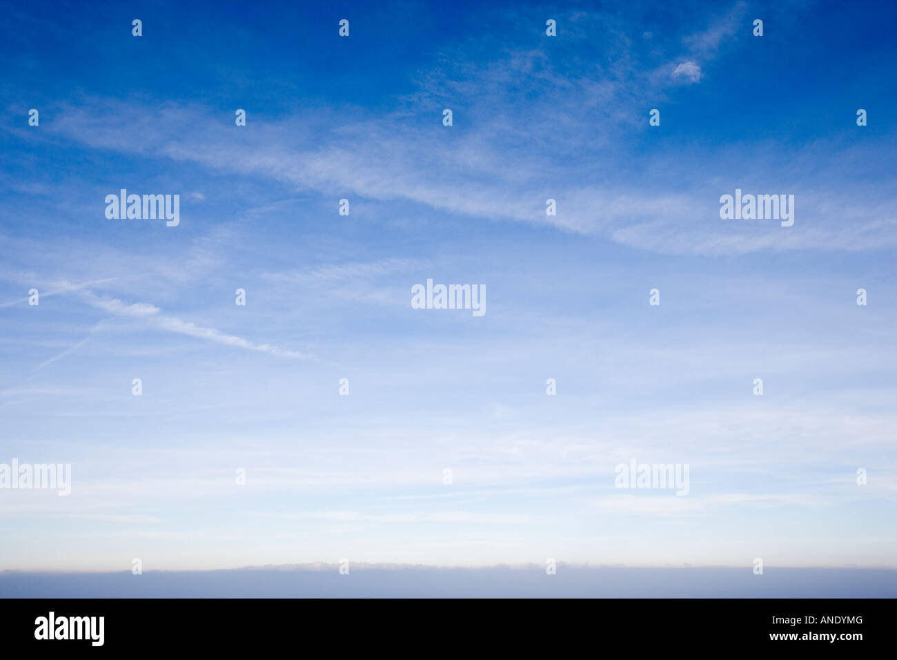sea sky clouds blue escape colours colors ocean Stock Photo - Alamy