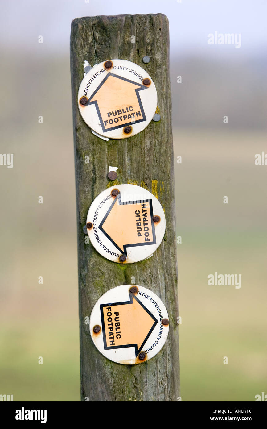 Footpath signpost going hi-res stock photography and images - Alamy
