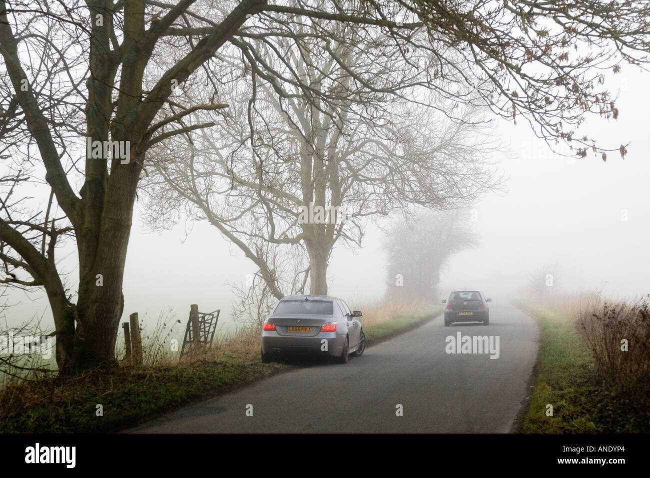 Two lane road with cars hi-res stock photography and images - Alamy