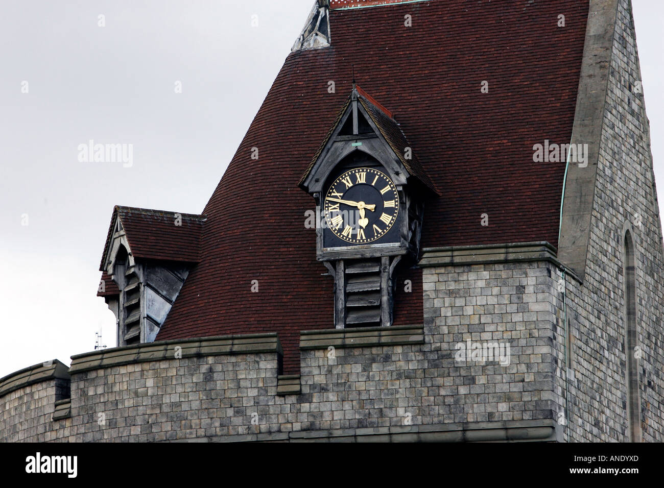 Clockface in Windsor Berkshire United Kingdom Stock Photo - Alamy