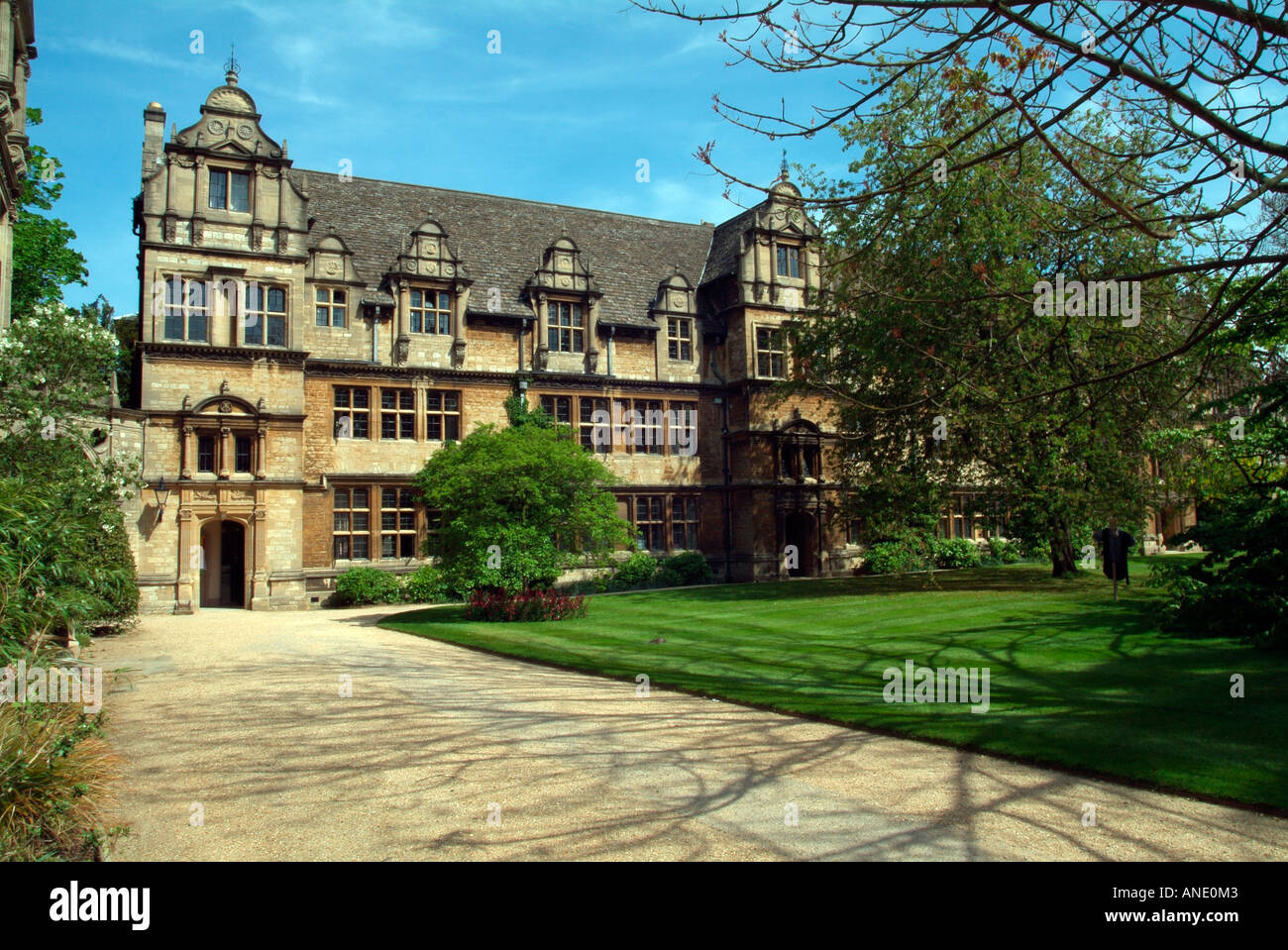 Quad trinity college oxford hi-res stock photography and images - Alamy