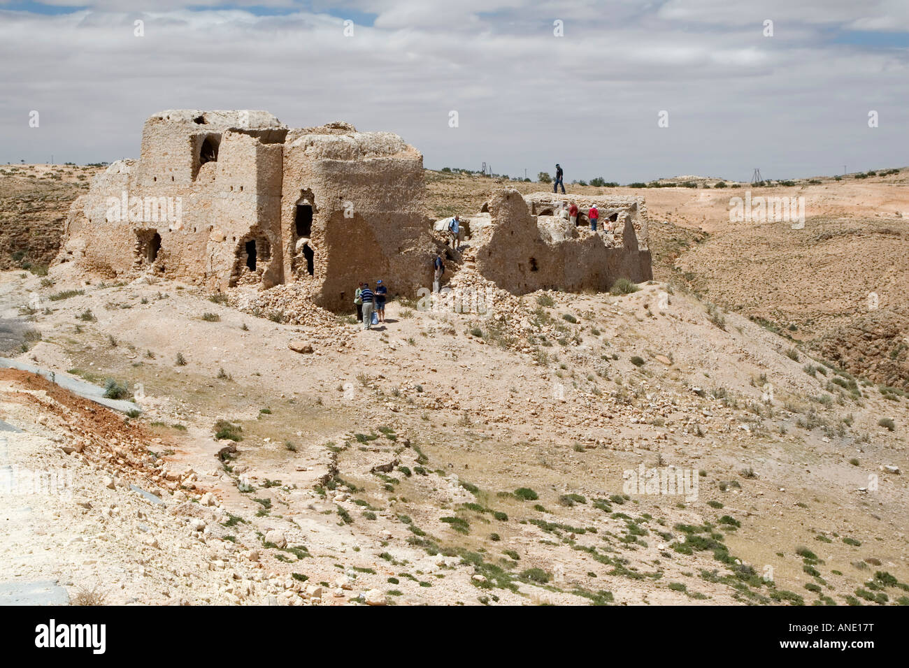 Issabiya near Gharyan, Libya. Abandoned Berber Granary European ...