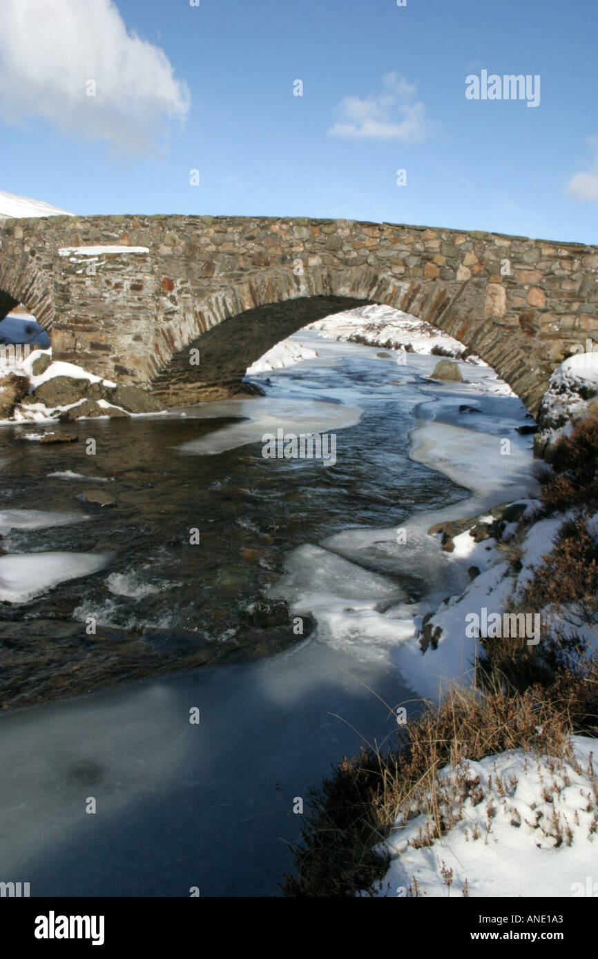Glen Clunie Bridge Stock Photo - Alamy