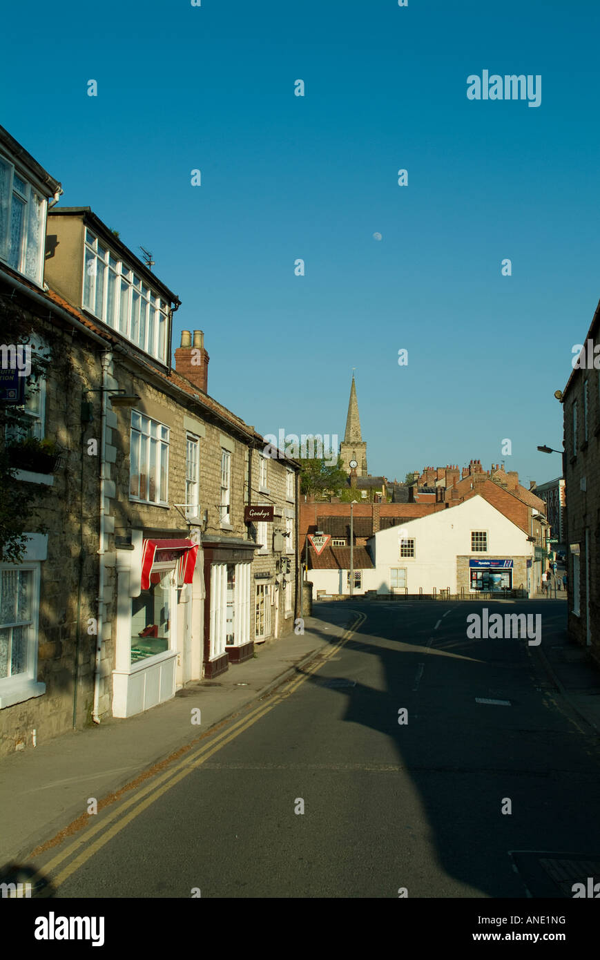 Pickering North Yorkshire Bridge street Stock Photo - Alamy
