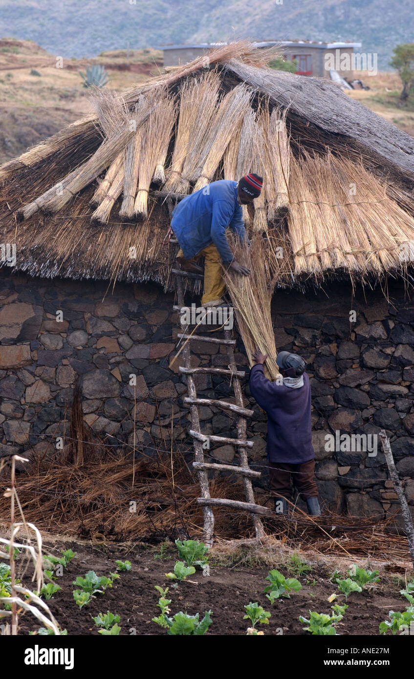 Basotho traditional house lesotho africa hi-res stock photography and ...