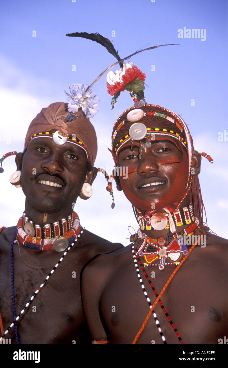 Samburu warriors hi-res stock photography and images - Alamy