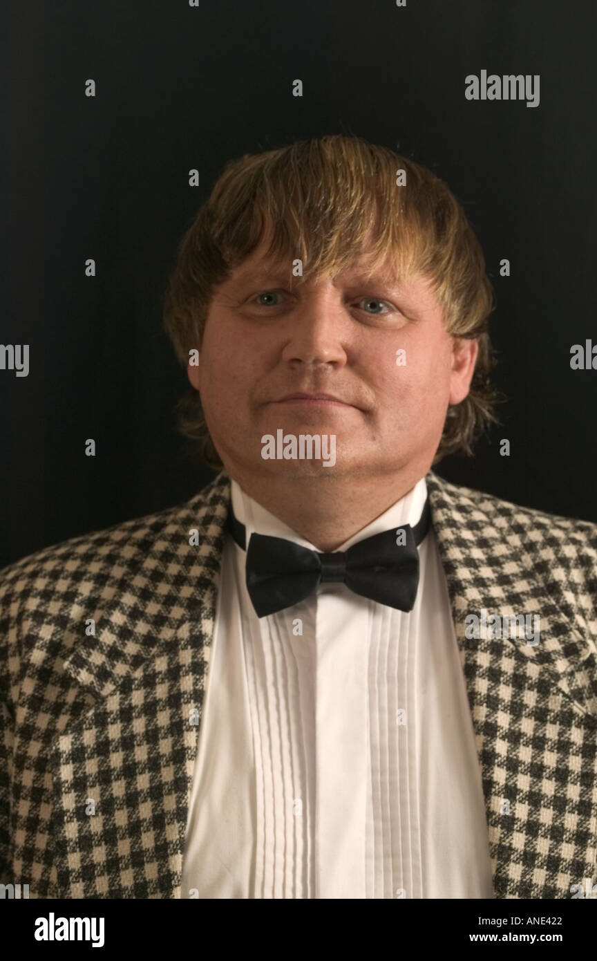 University Lecturer in comic pose Stock Photo - Alamy