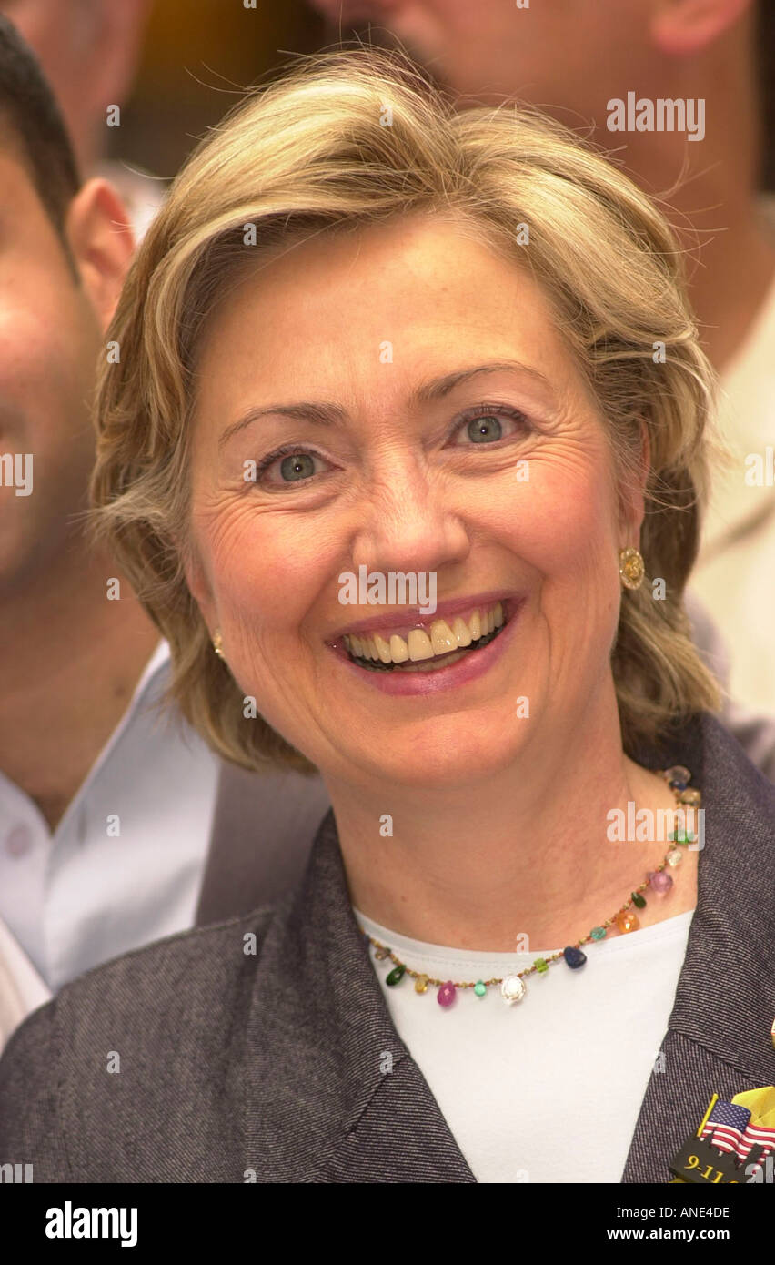 New York Senator Hillary Rodham Clinton Stock Photo - Alamy