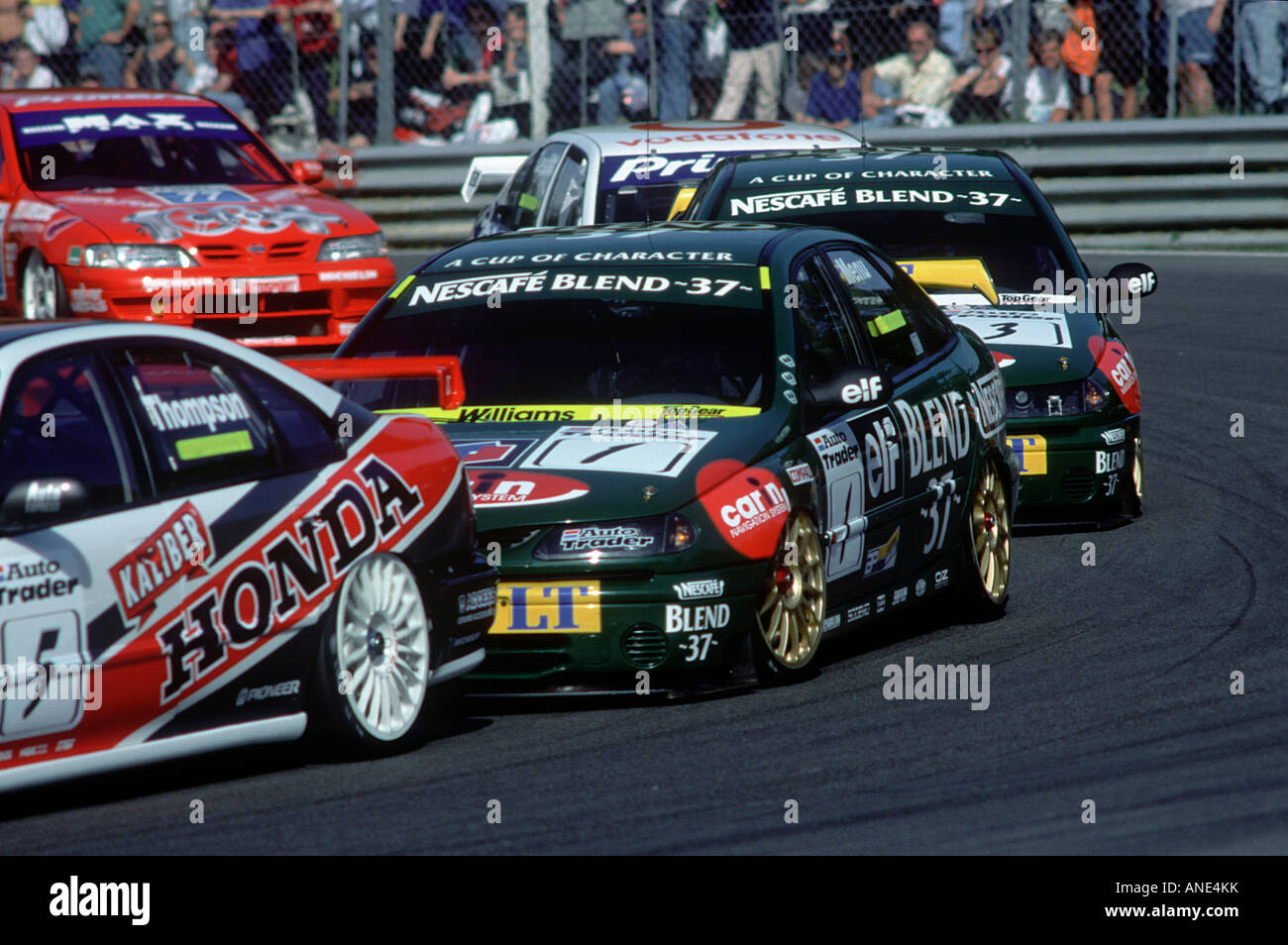 BTCC round 22 race at Brands Hatch on the 31st August 1998 Stock Photo ...