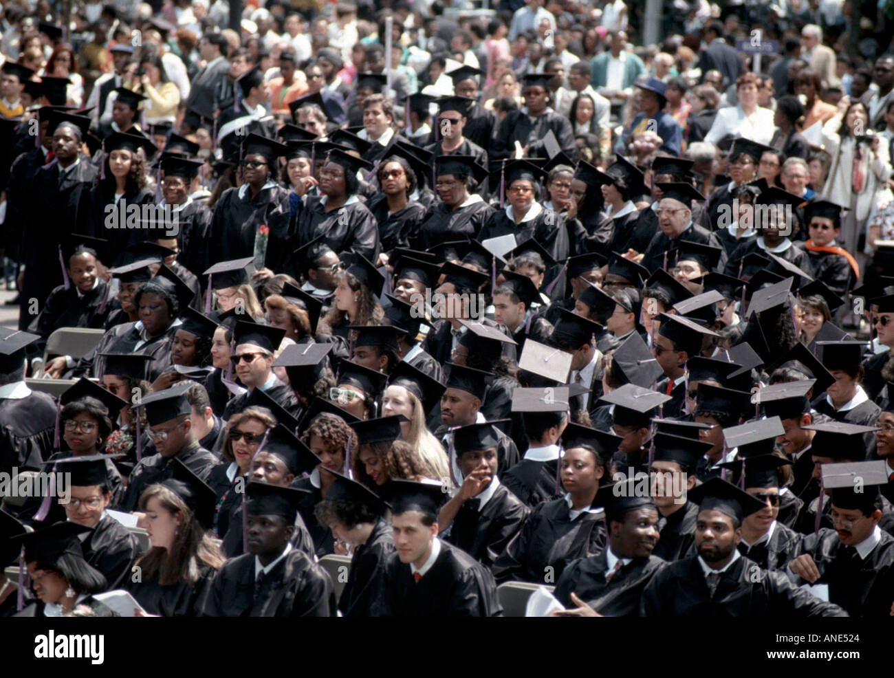 City College graduation ceremonies Stock Photo - Alamy