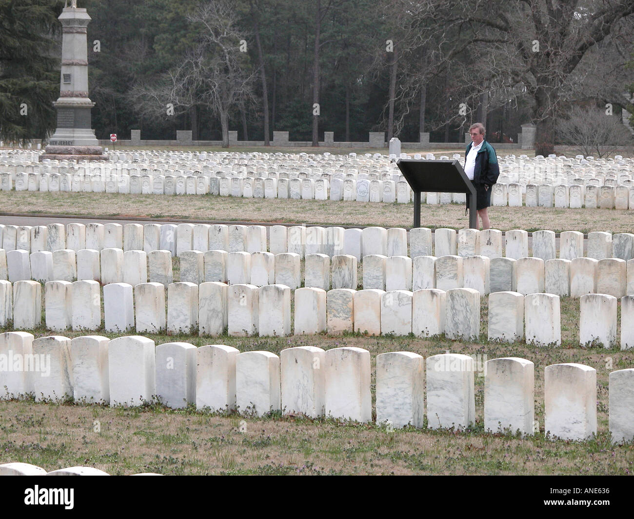 Andersonville georgia cemetery hi-res stock photography and images - Alamy