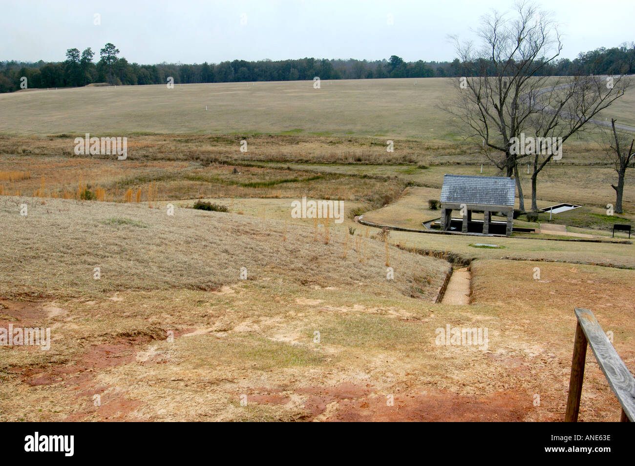 Andersonville Confederate POW Camp Cemetery Stock Photo - Alamy