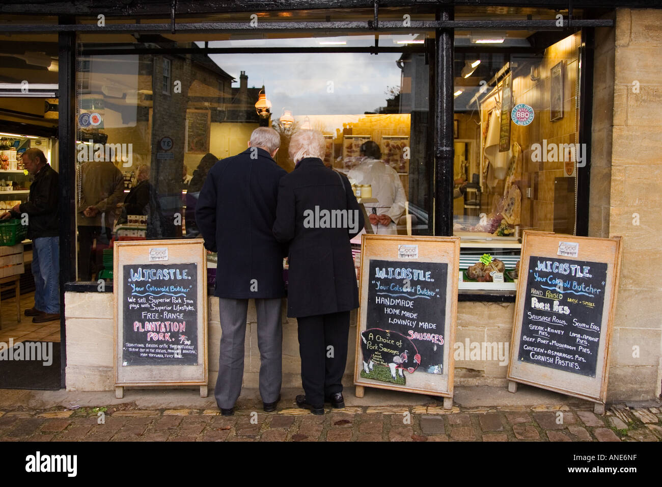 Butcher Shop Window High Resolution Stock Photography and Images - Alamy