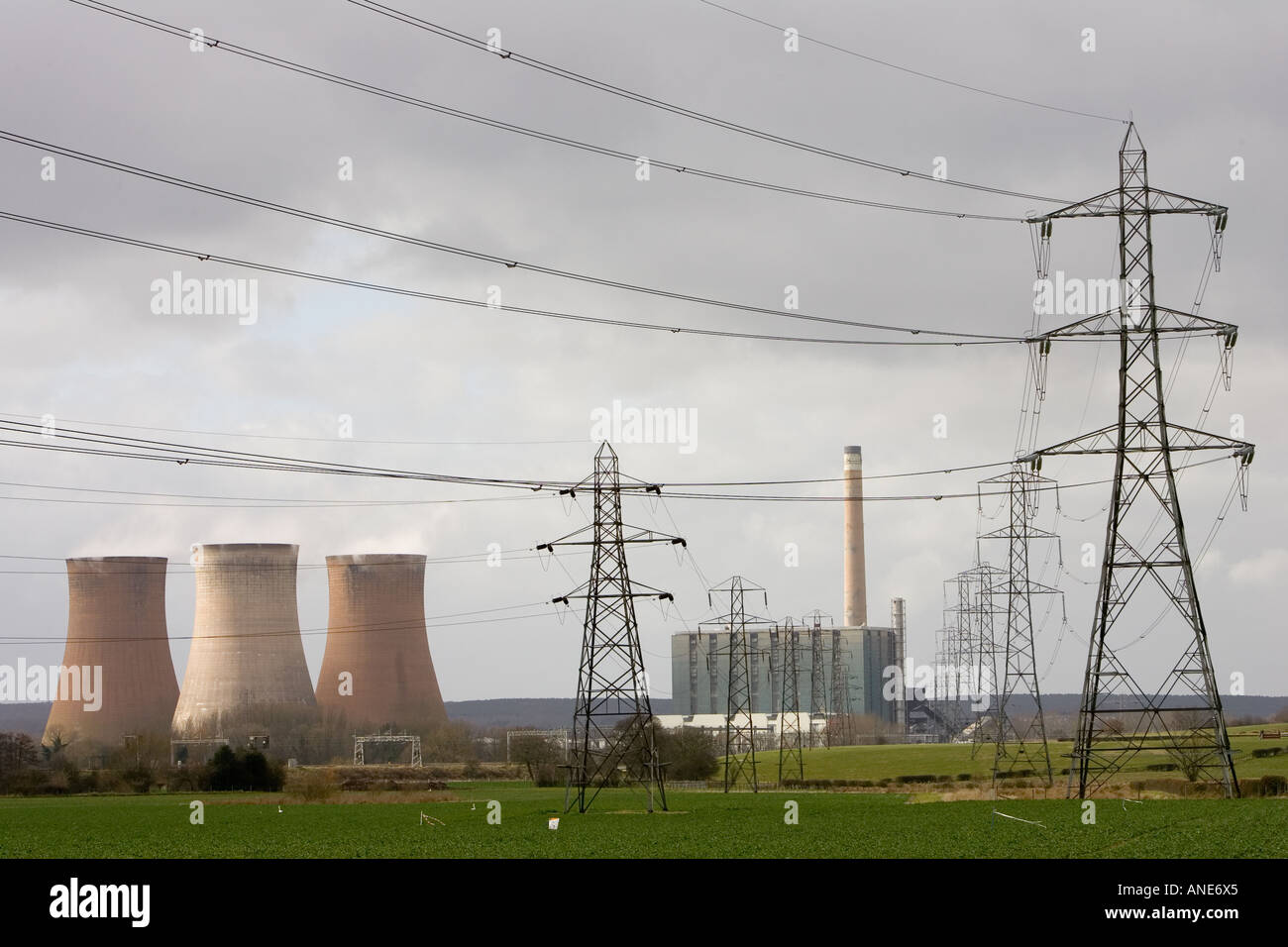 Rugeley Power Station Staffordshire United Kingdom Stock Photo - Alamy