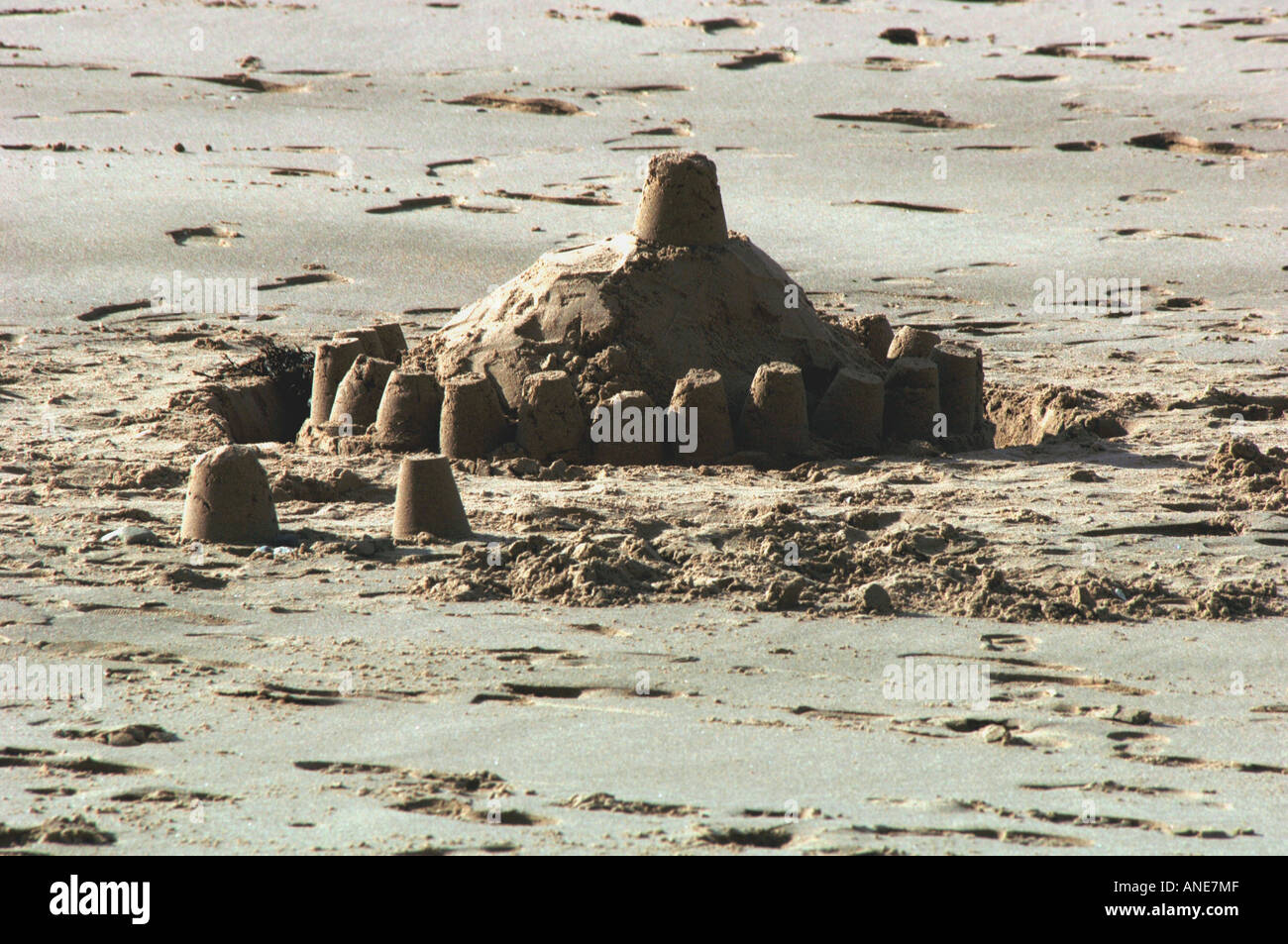 Beach sand sandcastle nature made hi-res stock photography and images ...