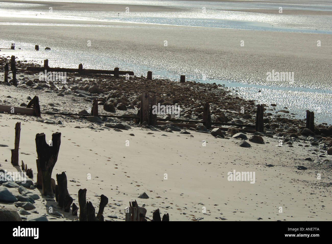 Welsh Coast,Llanfairfechan North Wales Stock Photo - Alamy