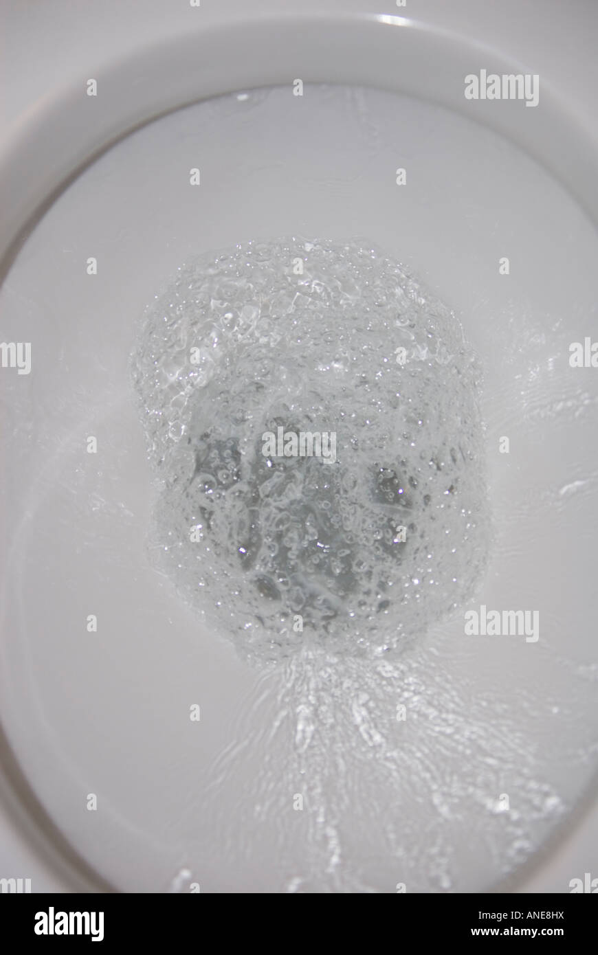 Toilet being flushed Stock Photo - Alamy