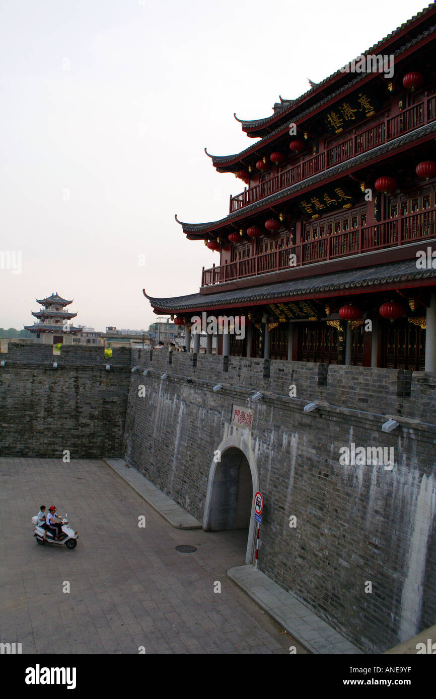 Guangji Main Gate at the Defensive City Walls and Towers at Ancient ...