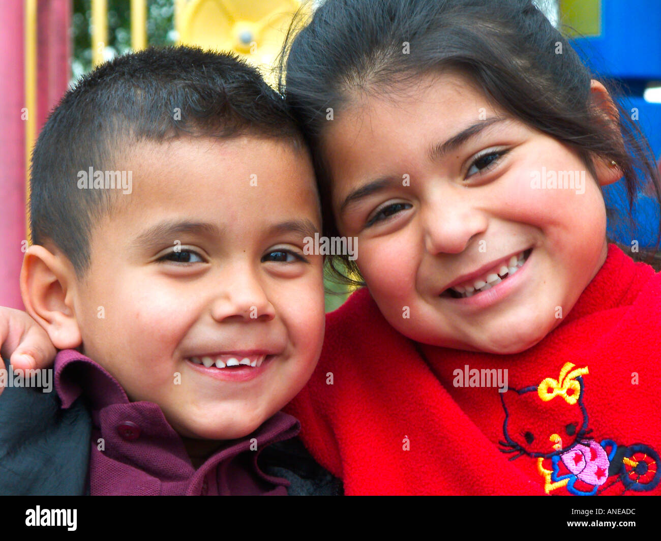 Latin school friends Stock Photo - Alamy