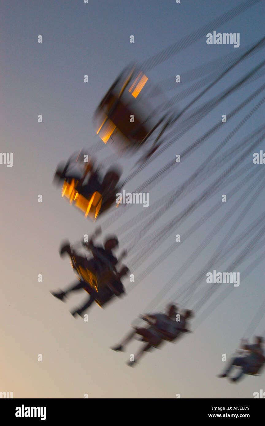 Carnival swing ride pattern hi-res stock photography and images - Alamy