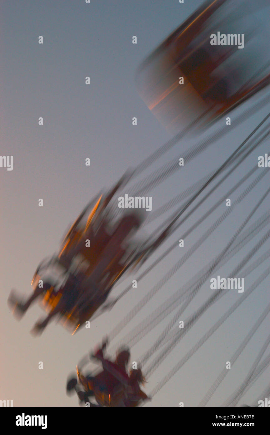 Carnival swing ride pattern hi-res stock photography and images - Alamy