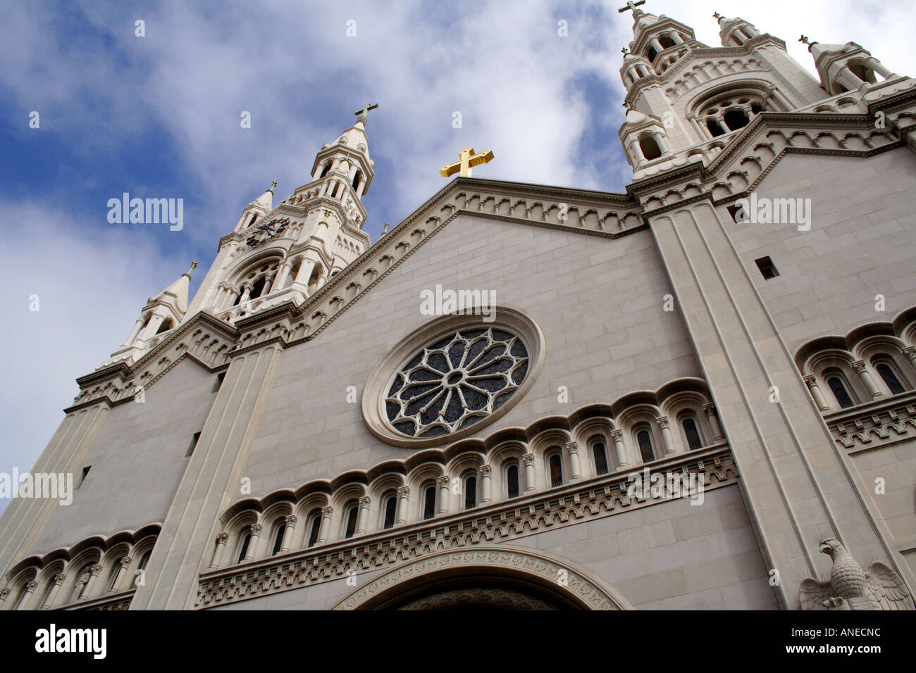 Saints Peter and Paul Catholic Church, San Francisco, California Stock ...