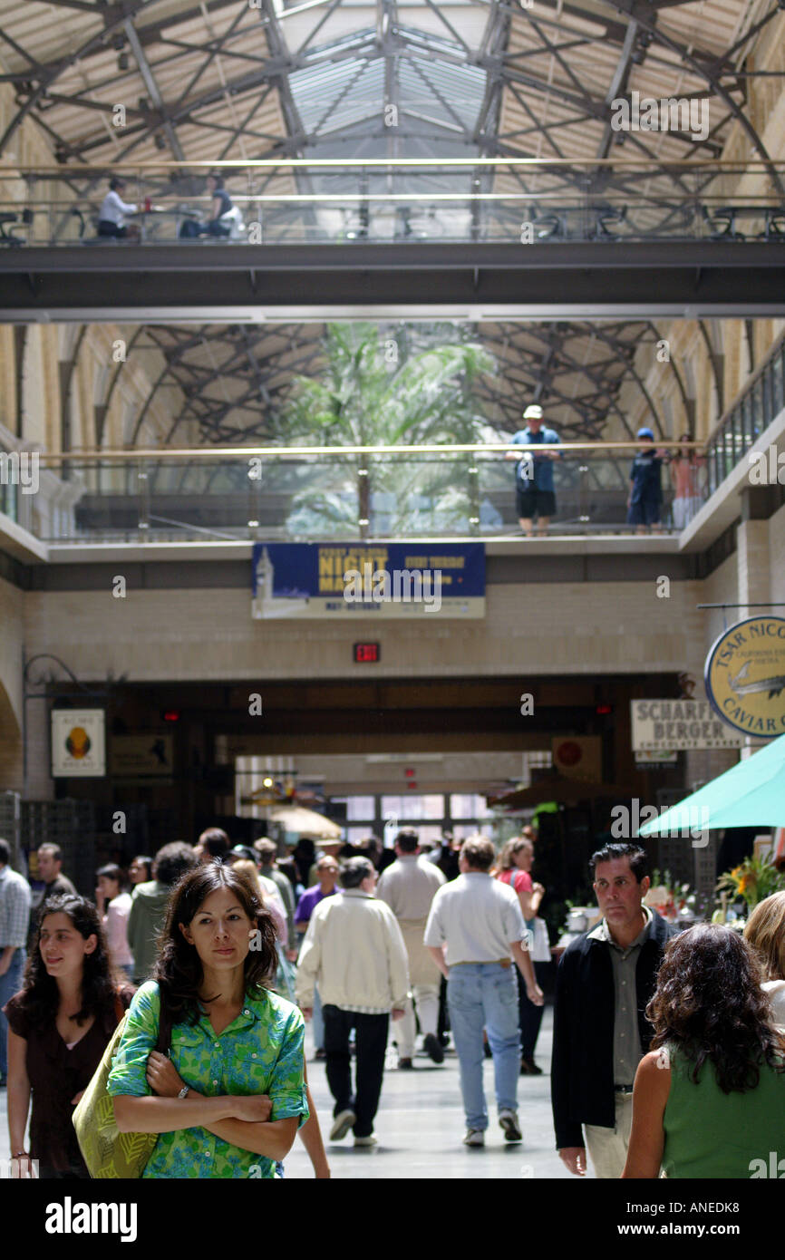 Inside the Ferry Building, San Francisco, California Stock Photo - Alamy