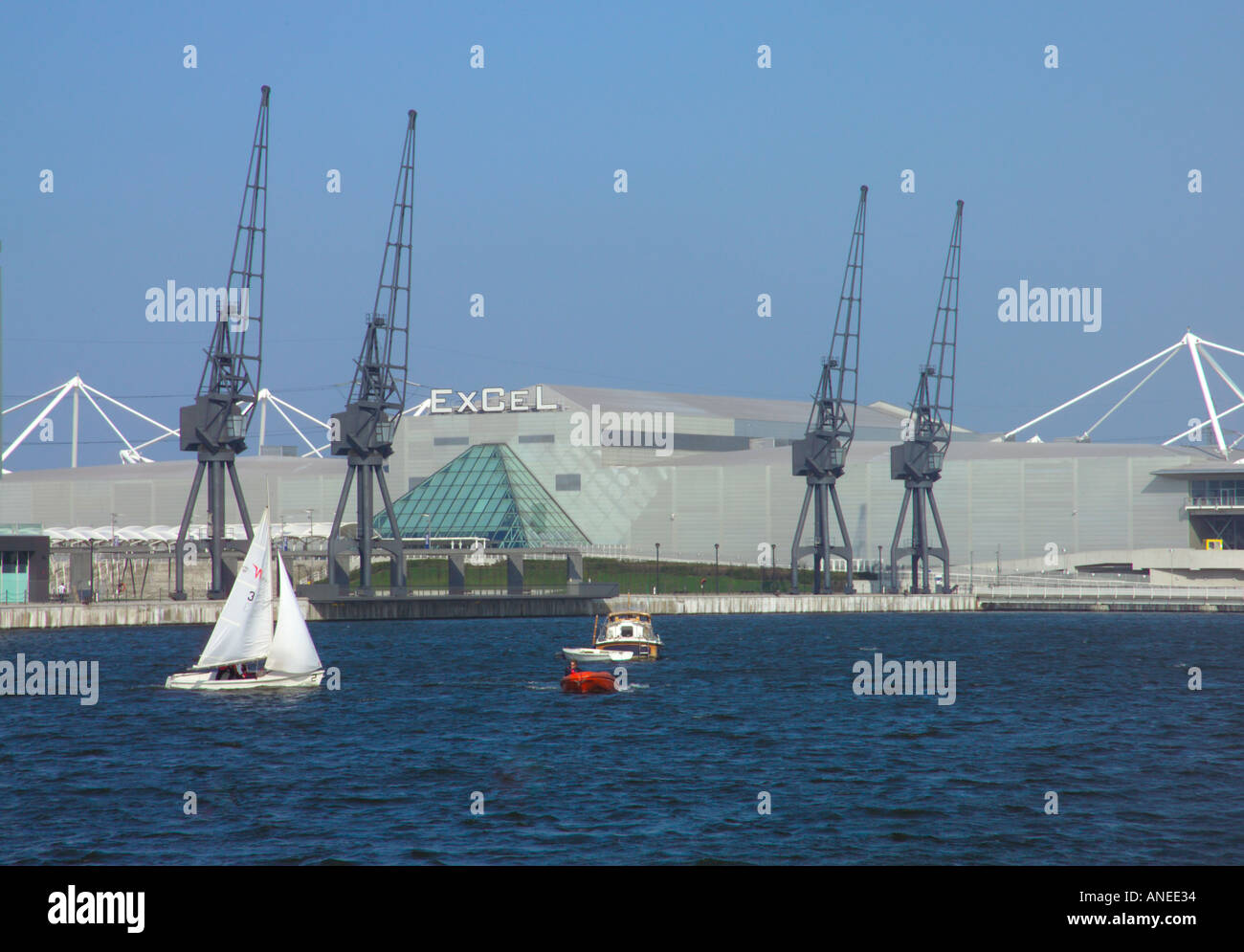 Excel building in Docklands Stock Photo - Alamy