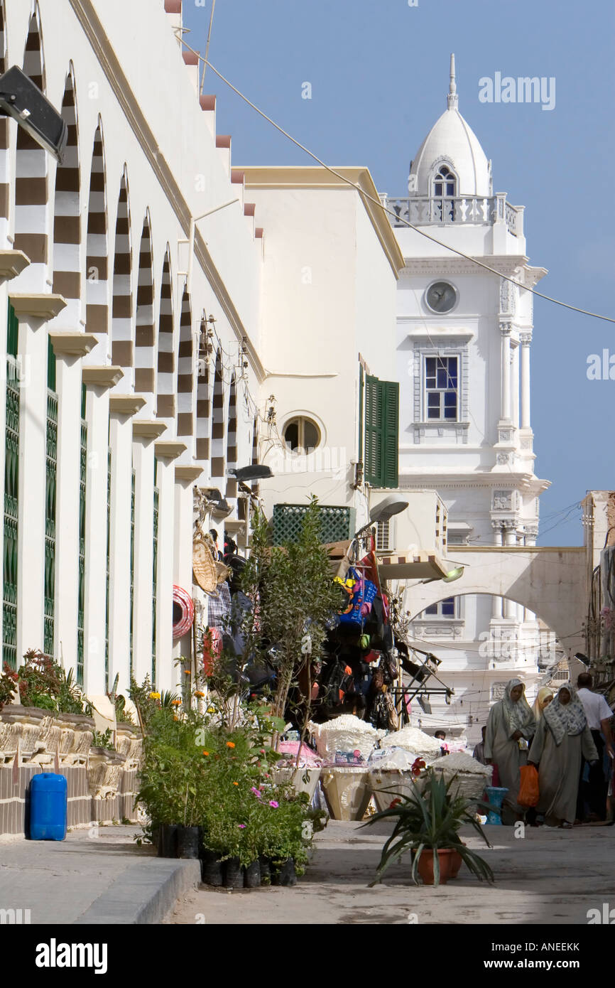 Tripoli Libya Turkish Ottoman Clock Tower 19th Century Karamanli Mosque ...
