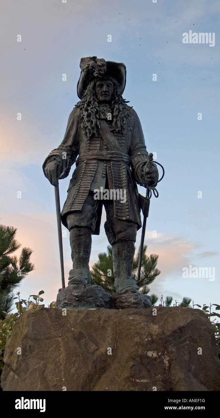Statue of King William III of Orange, Carrickfergus, Co. Antrim, N ...