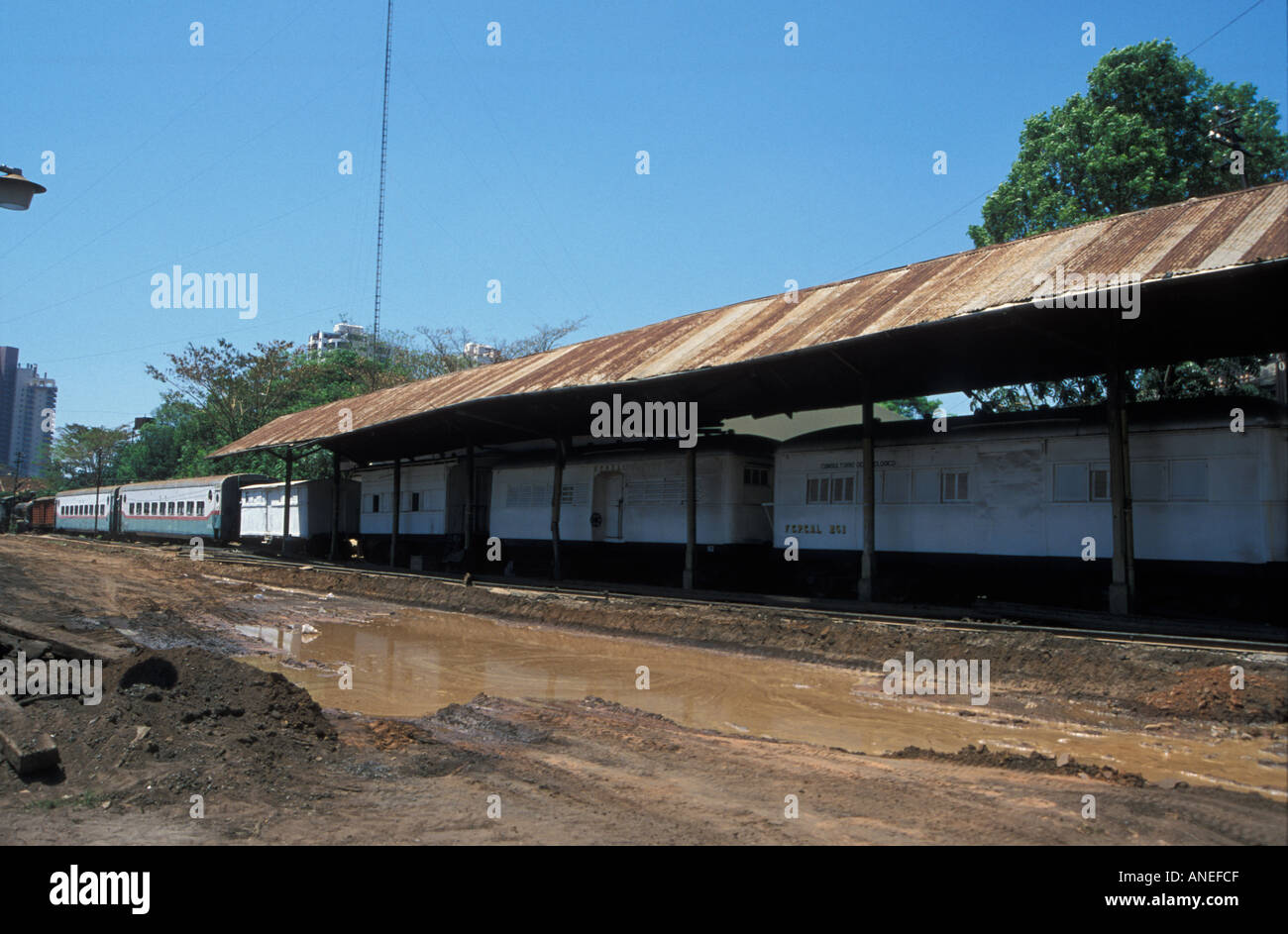 Station Approach Asuncion Paraguay Stock Photo - Alamy