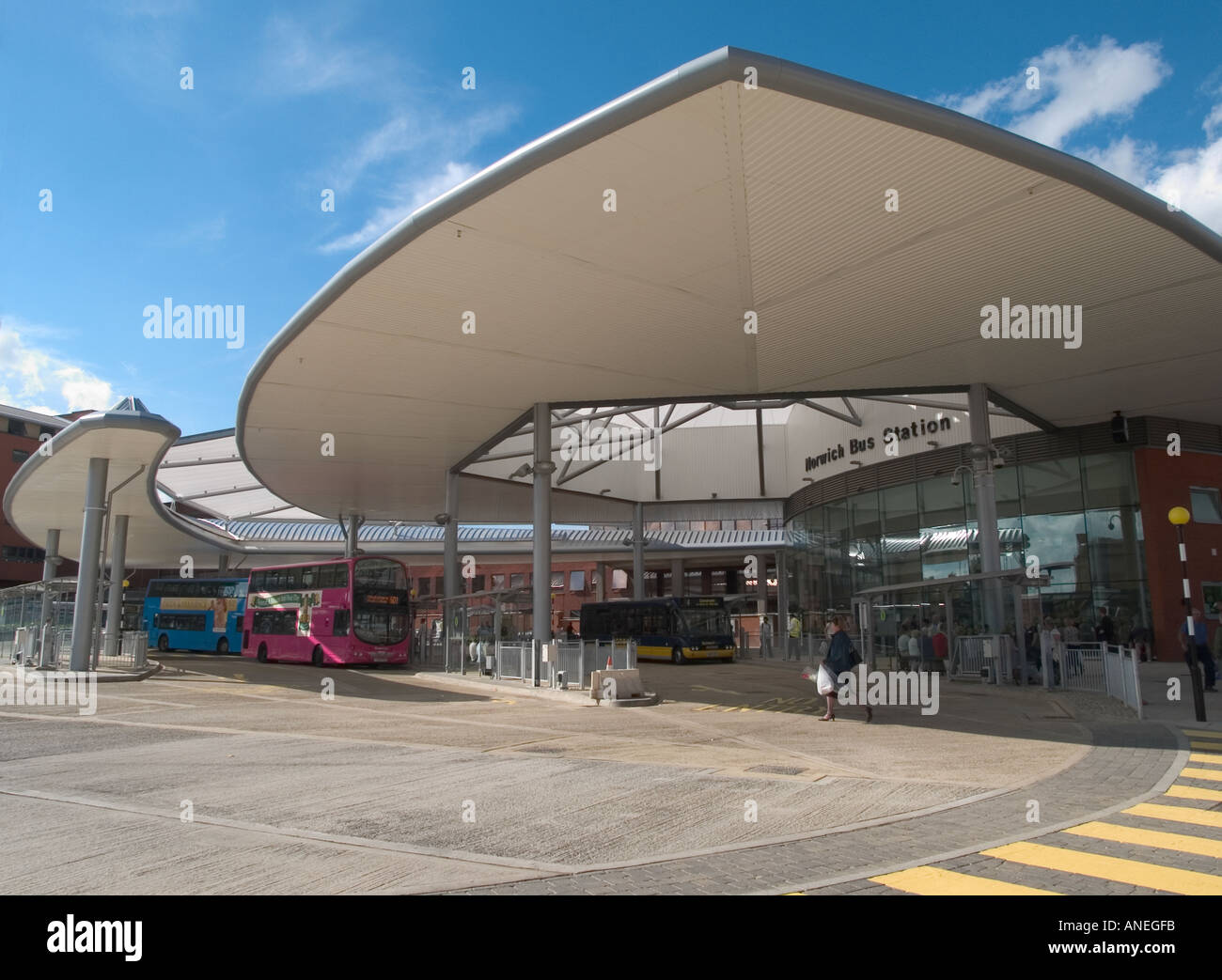 Bus station norwich hi-res stock photography and images - Alamy