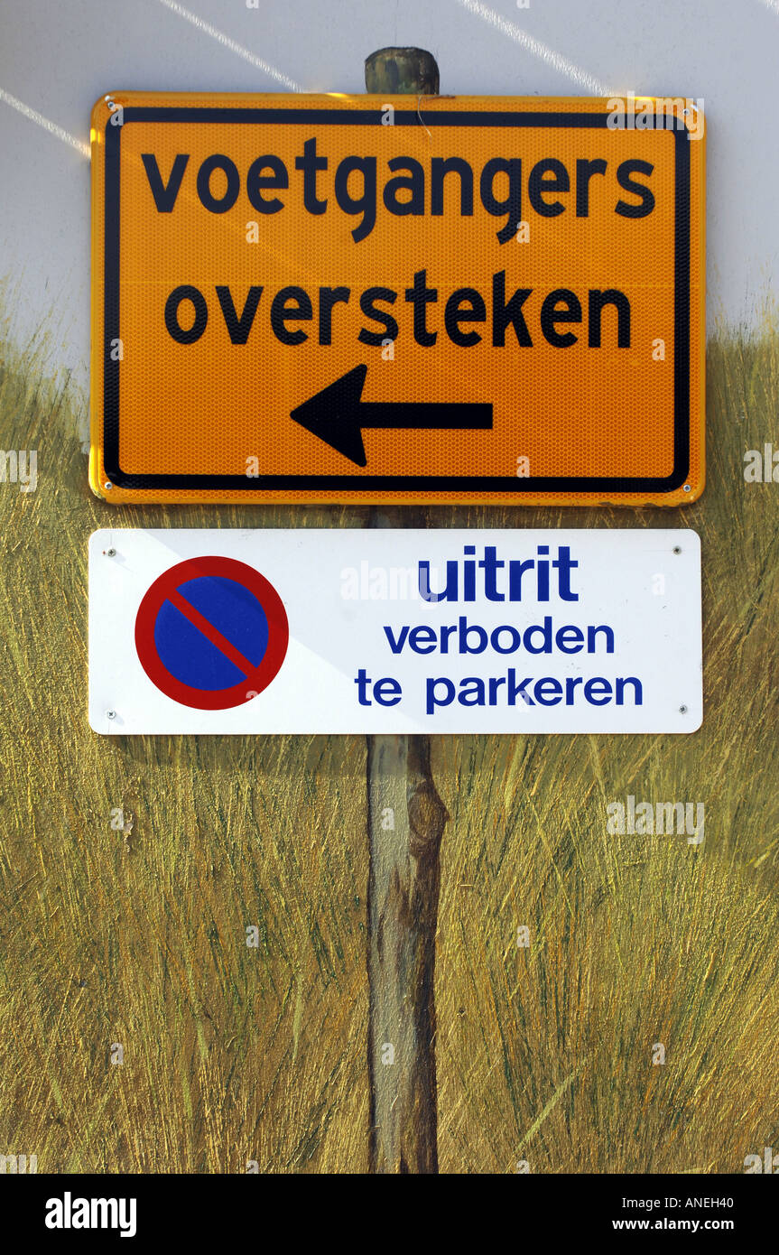 art street sign road city environment redevelopment refurbishment Stock ...