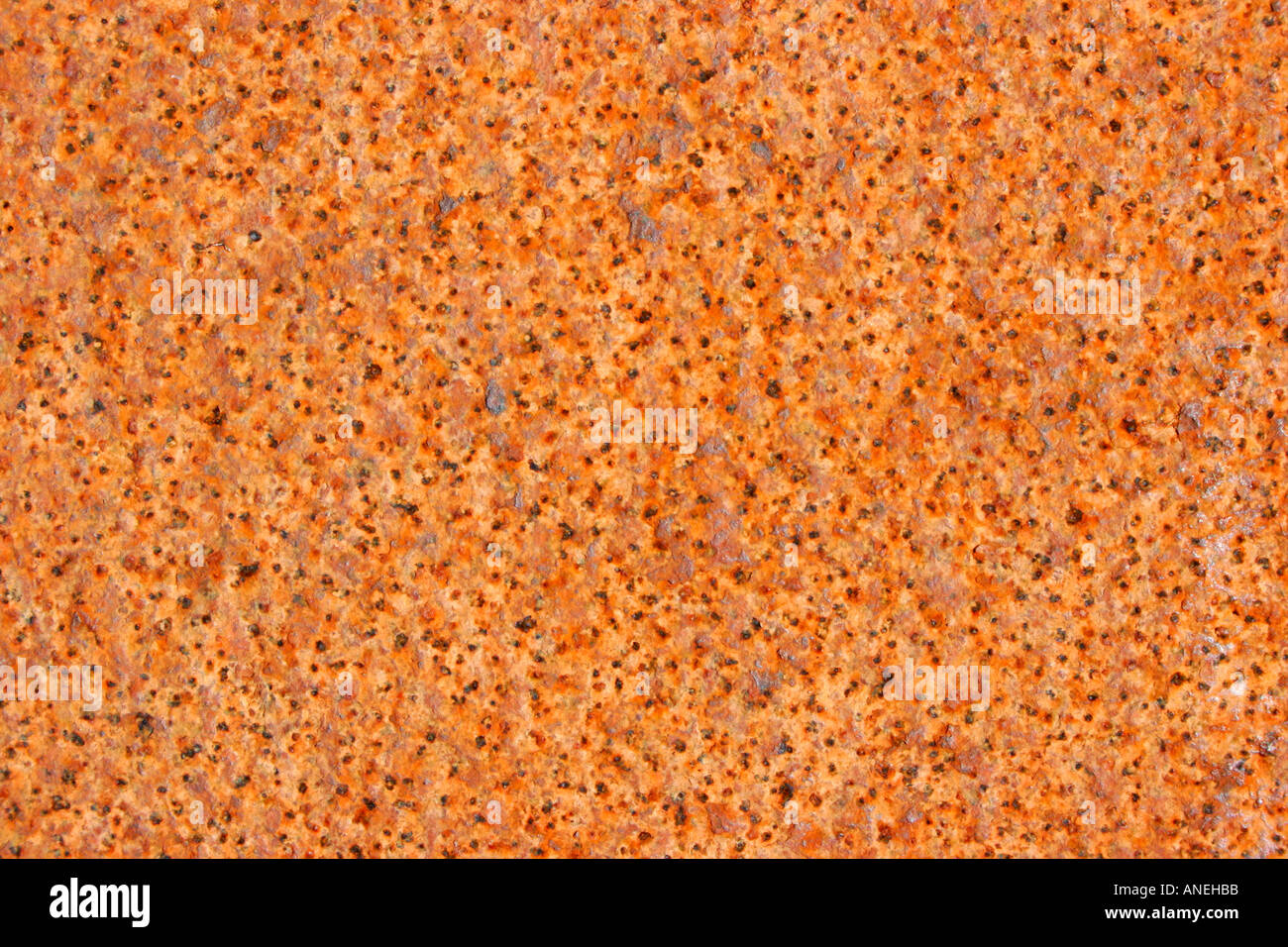 Pitted effect of rust on sheet of metal Stock Photo - Alamy
