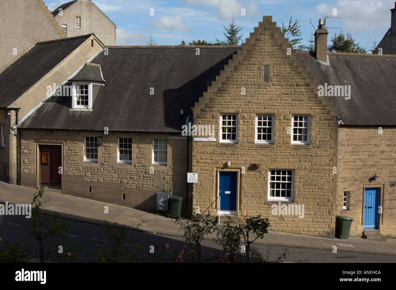 Old buildings in Sterling Scotland Stirling Stock Photo - Alamy