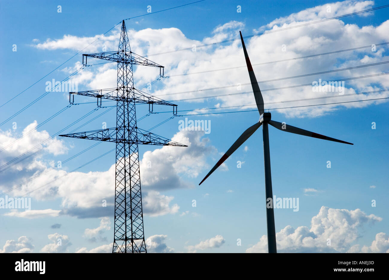 Wind Power Generation Stock Photo - Alamy