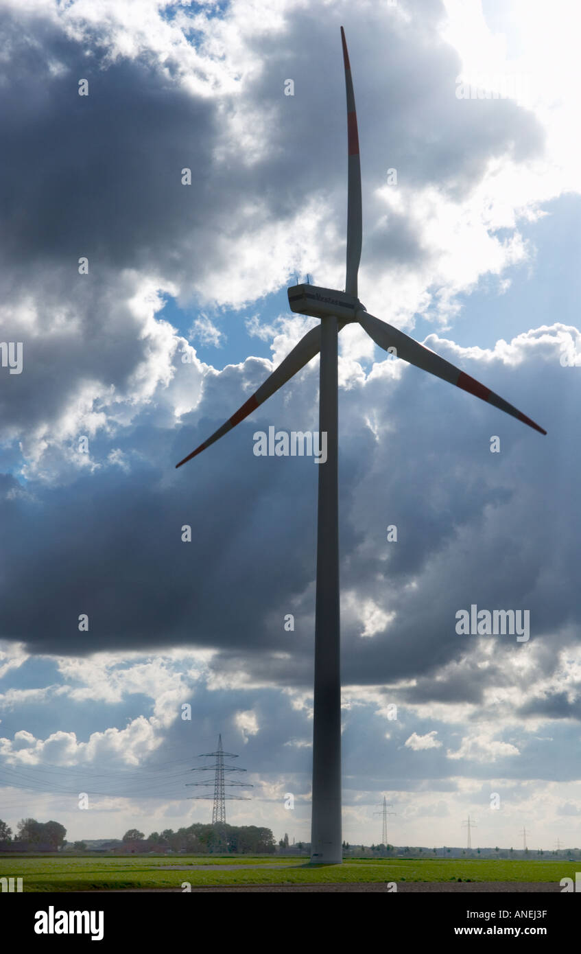Wind Power Generation Stock Photo - Alamy