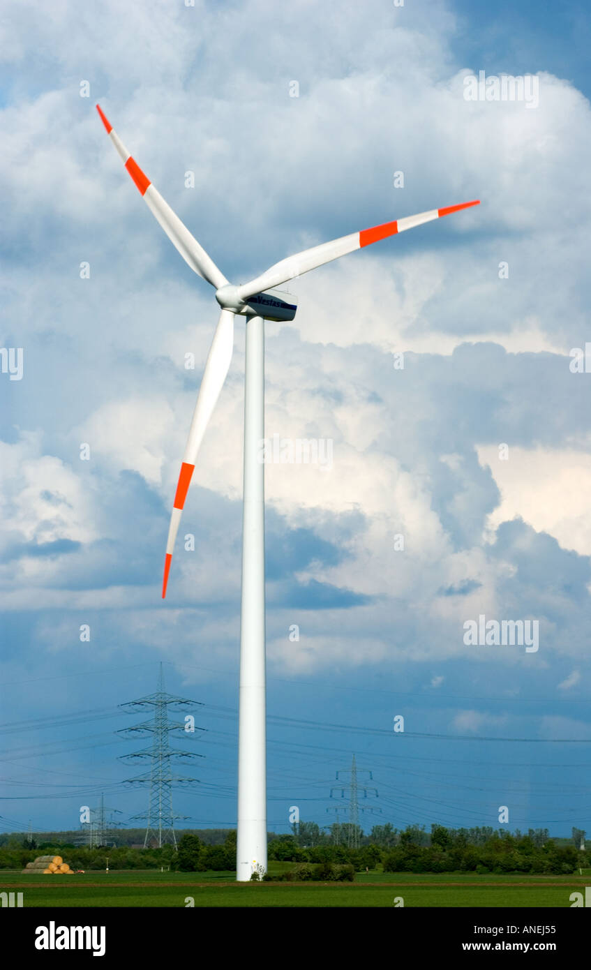 Wind Power Generation Stock Photo - Alamy