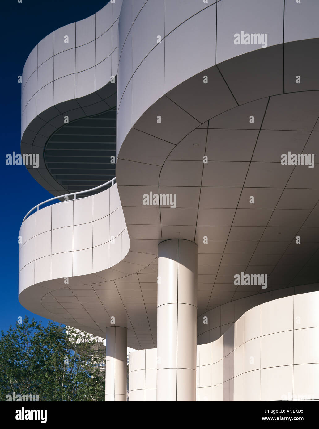 The Getty Center, Los Angeles, California, 1984 - 1997. Architect ...