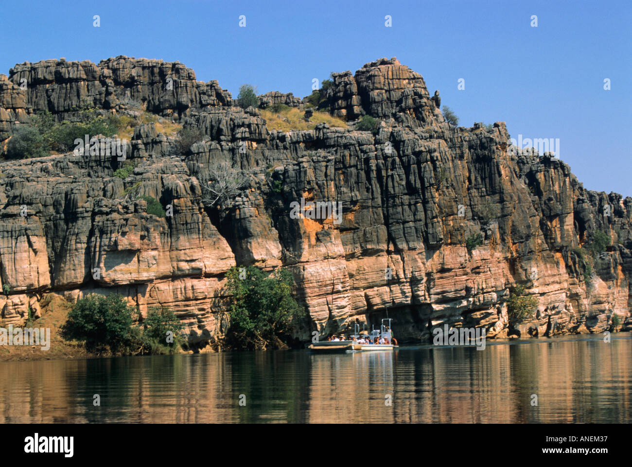 Fitzroy River View, 'Geiki Gorge National Park', Rockhampton, Western ...