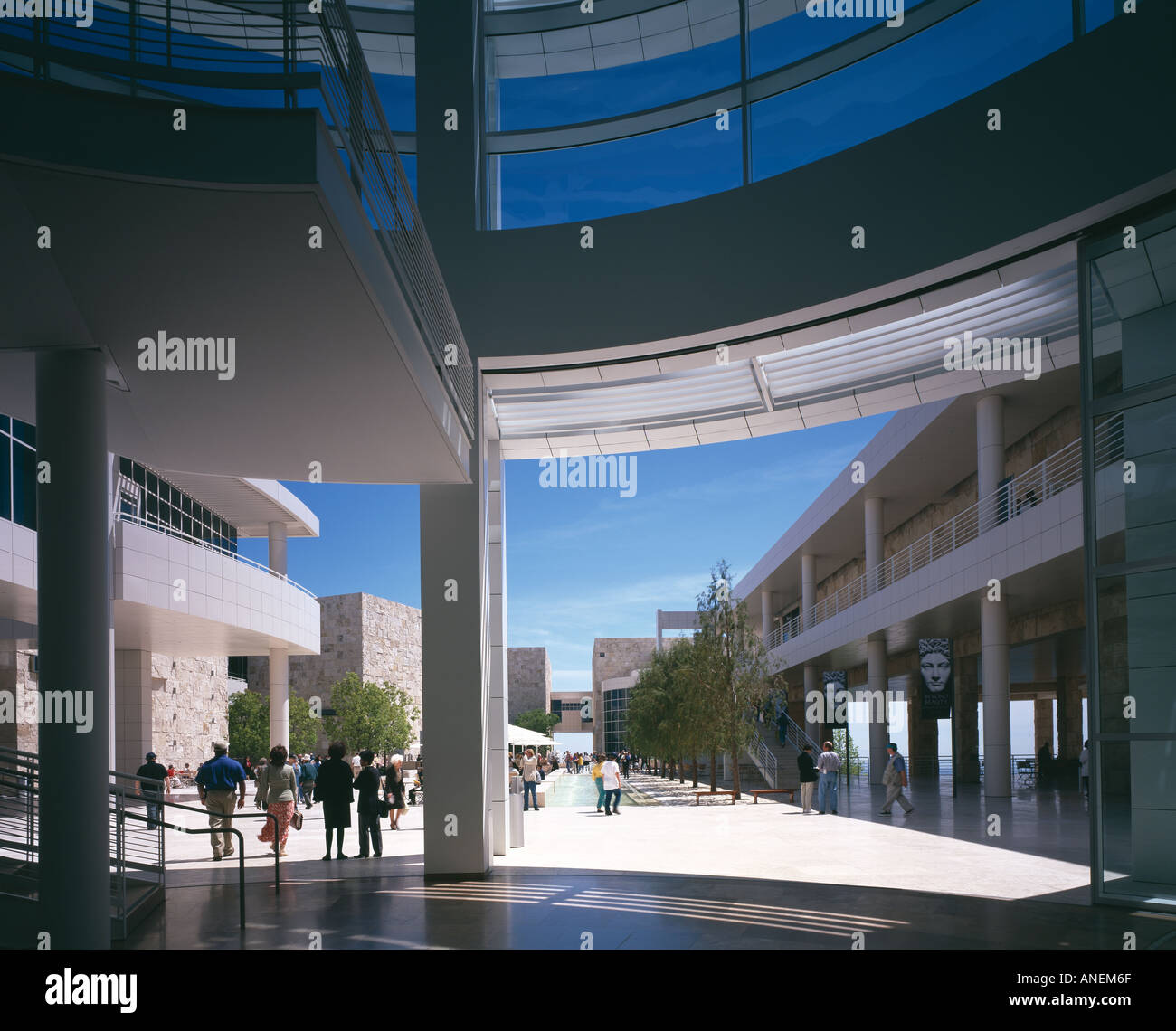 The Getty Center, Los Angeles, California. 1984-97. Architect: Richard ...